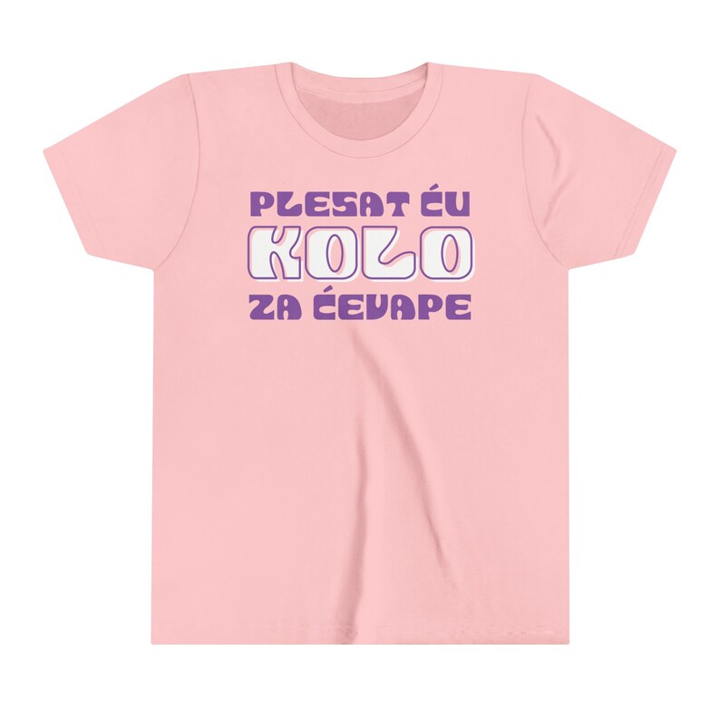 Plesat Cu Kolo Za Cevape Kids Shirt, Funny Balkan Cevapi Tee Serbia ...