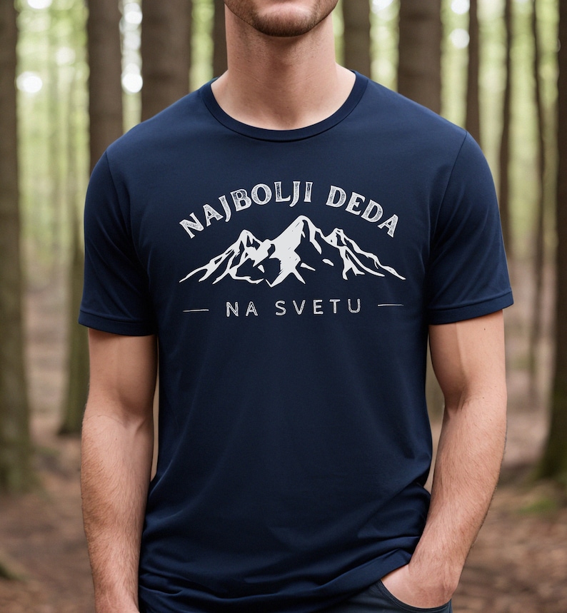 Najbolji DEDA Na Svetu/svijetu Shirt, Balkan Bosnian Croatian Serbian ...