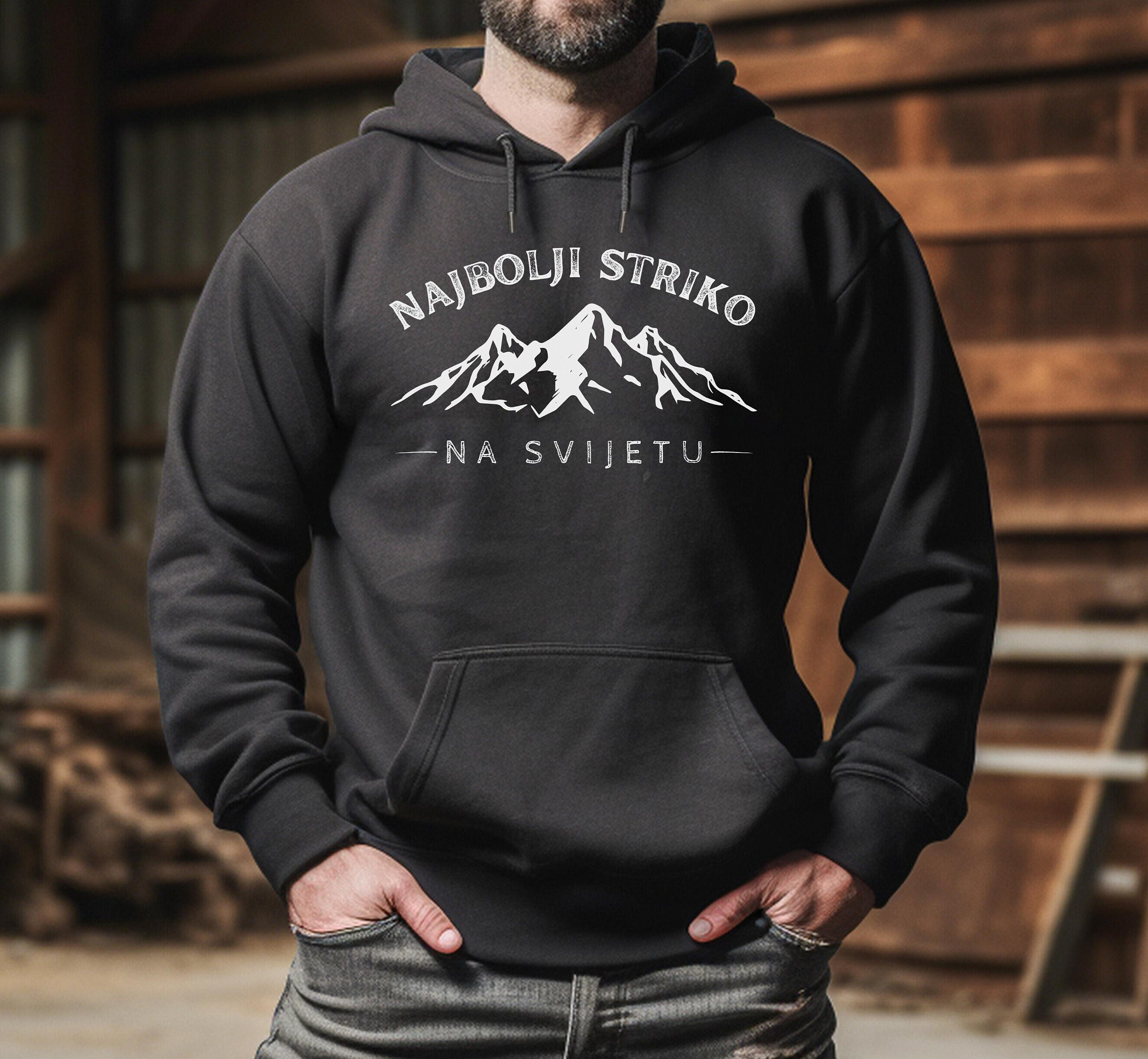 Najbolji STRIKO Na Svijetu/svetu, Croatia Uncle Sweatshirt, Serbia Gift ...