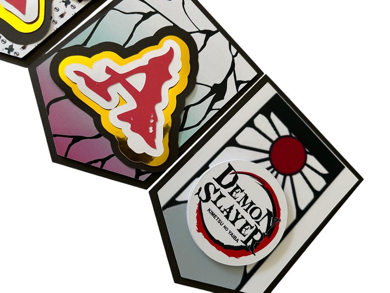 Demon Slayer Double Shaker Cake Topper, Anime Cake Topper, Tanjiro Cake ...