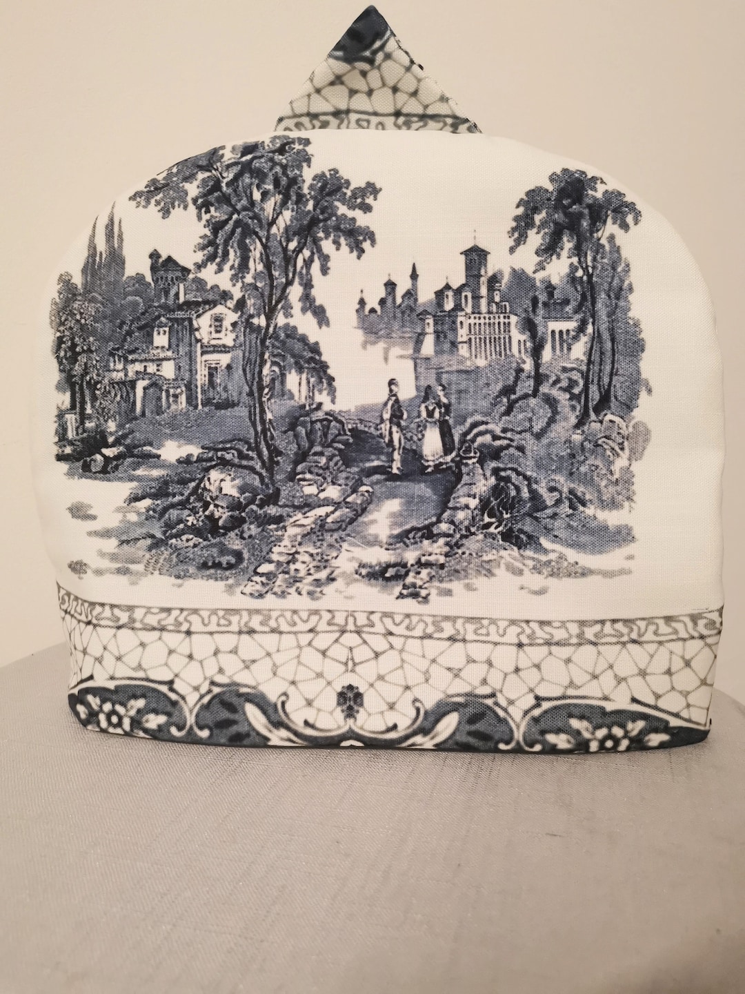 Spode Blue Italian Tea Cosy, Handmade Tea Cozy, Country Style Tea ...