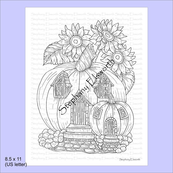 Sunflower Fairy House - Etsy