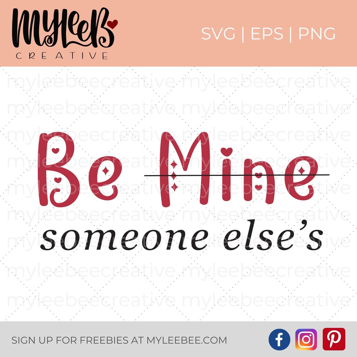 Be Someone Else’s SVG – Valentine's Day SVG – Valentine's Day Cut File ...