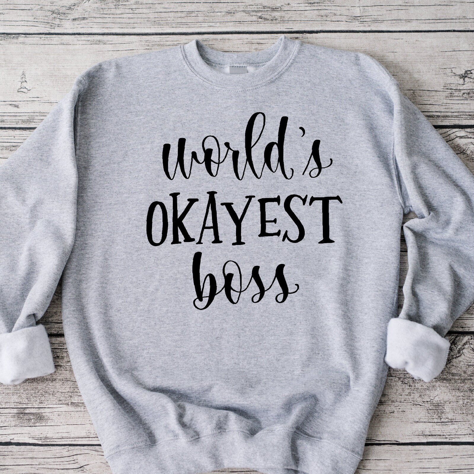 World's Okayest Boss SVG - Boss SVG – World's Okayest Boss Cut File ...