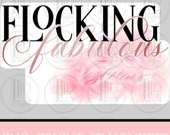 Flocking Fabulous Digital Download. Flamingo. Cheetah. Floral. Flower ...