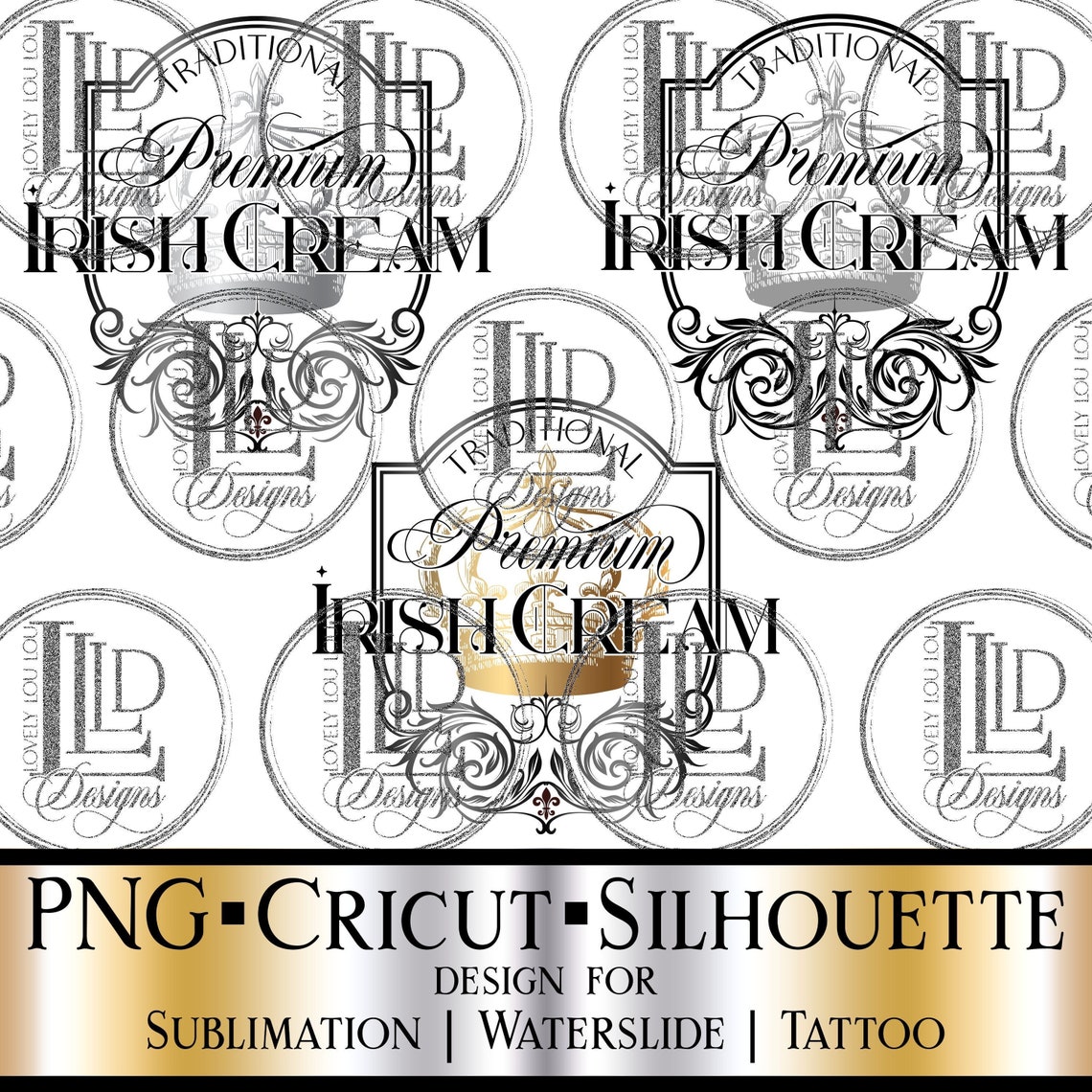 Traditional Irish Cream Label Instant Download Vintage Irish - Etsy Canada