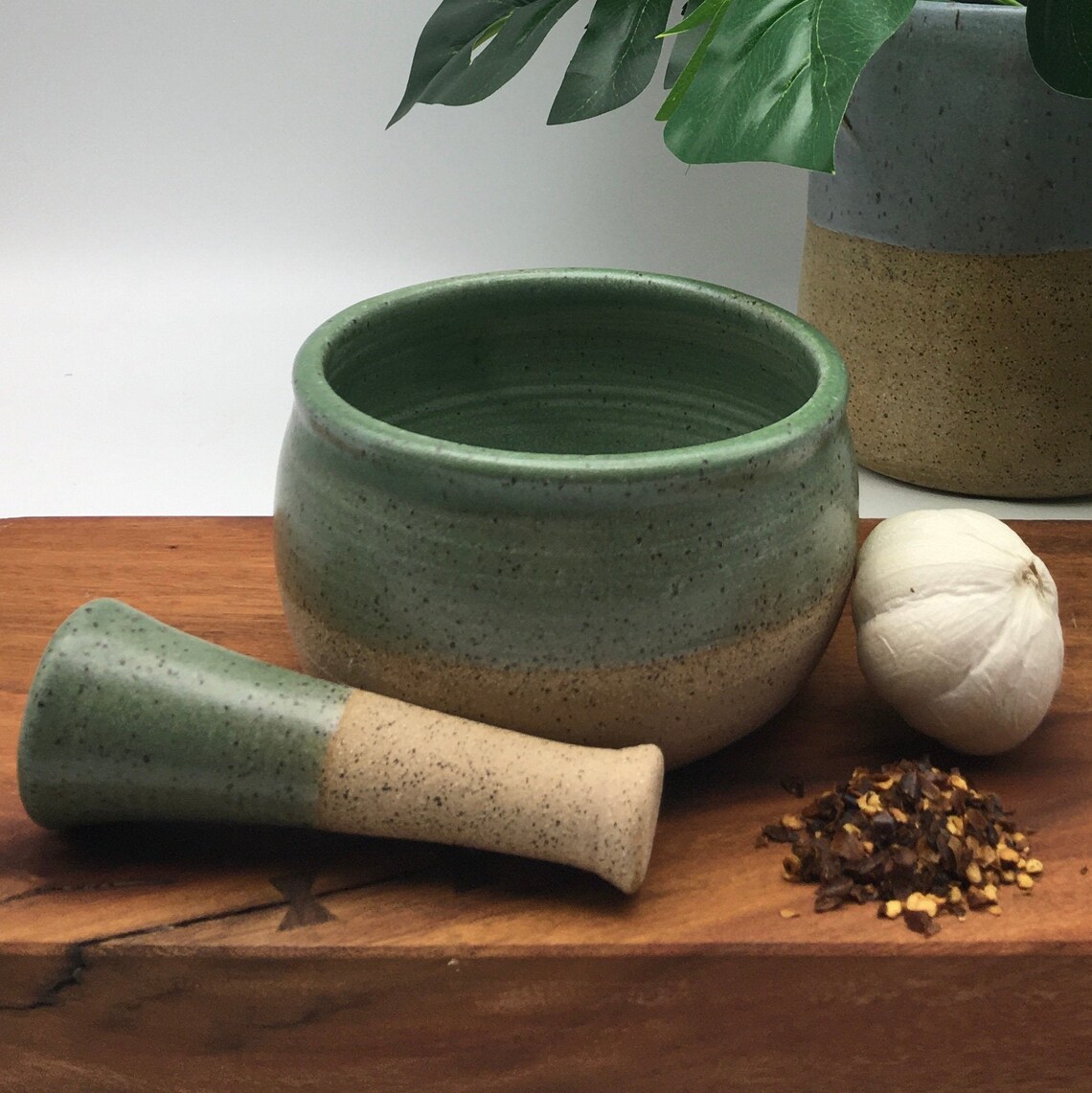 Mortar and Pestle Wheel Thrown Pottery Pottery Mortar and - Etsy Canada