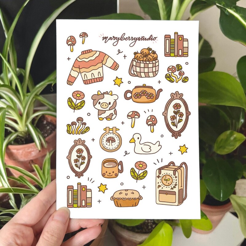 Cottagecore Stationery - Etsy