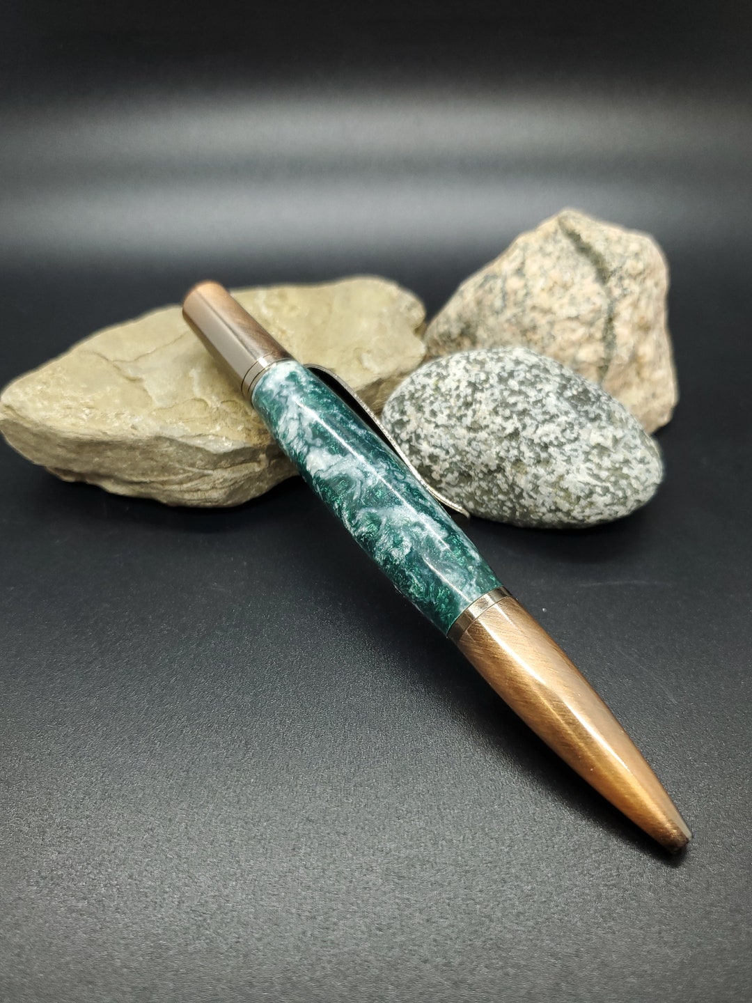 Understated Forest Swirls Custom Handmade Pen. - Etsy