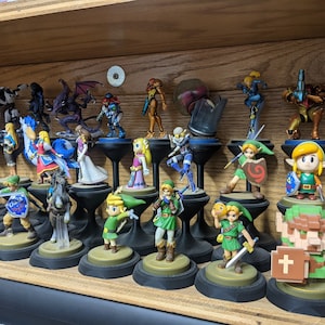 Nintendo Amiibo Display Stands - Modular and Customizable - Etsy
