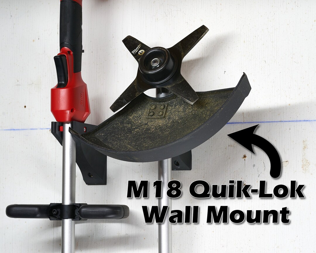 Milwaukee Tool M18 FUEL Quik-lok Attachment Wall Mount Storage ...