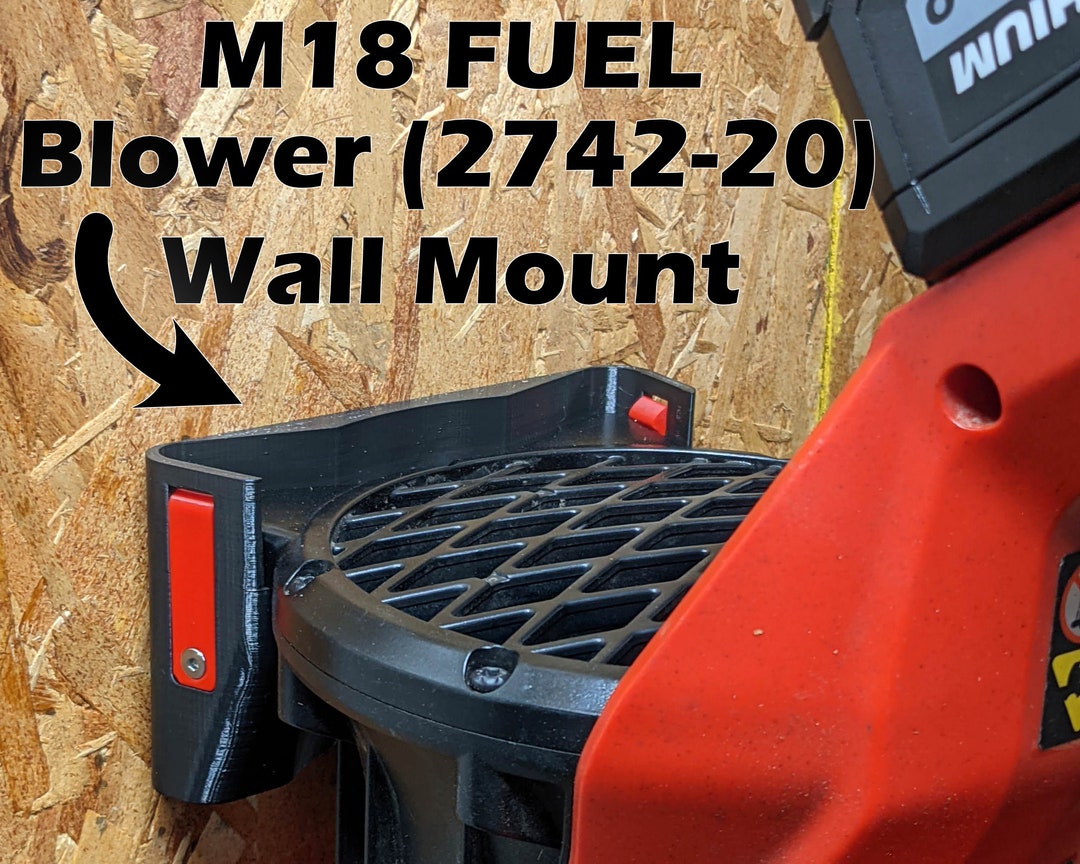 Milwaukee Tool M18 FUEL Leaf Blower Wall Mount Storage Organization ...