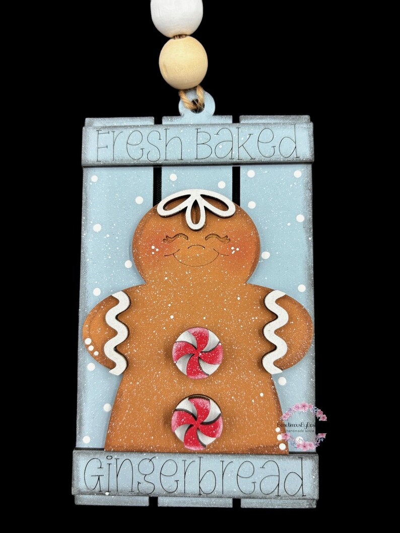 Christmas Gift Card Holder, Christmas Ornament, Gingerbread Man ...
