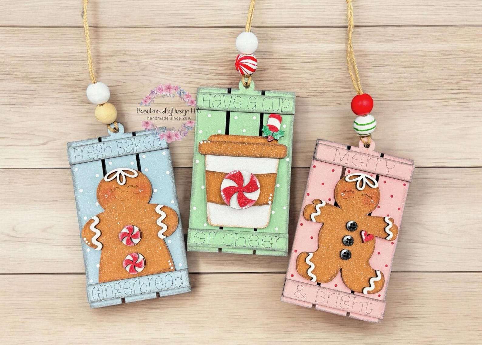 Christmas Gift Card Holder, Christmas Ornament, Gingerbread Man ...