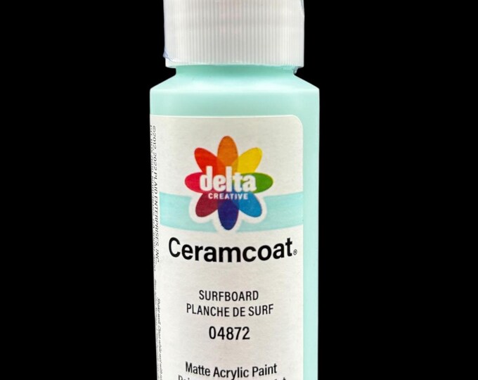 Ceramcoat Paint, Delta Craft Paint, Surfboard Blue, Craft Paint ...