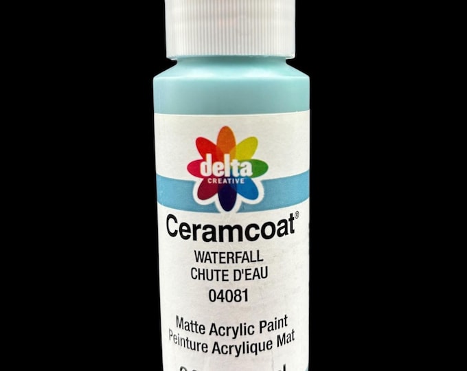 Ceramcoat Paint, Delta Craft Paint, Waterfall Blue, Craft Paint ...