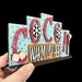 Christmas Word Block, Winter Decor, Winter Word Block, Office Christmas ...