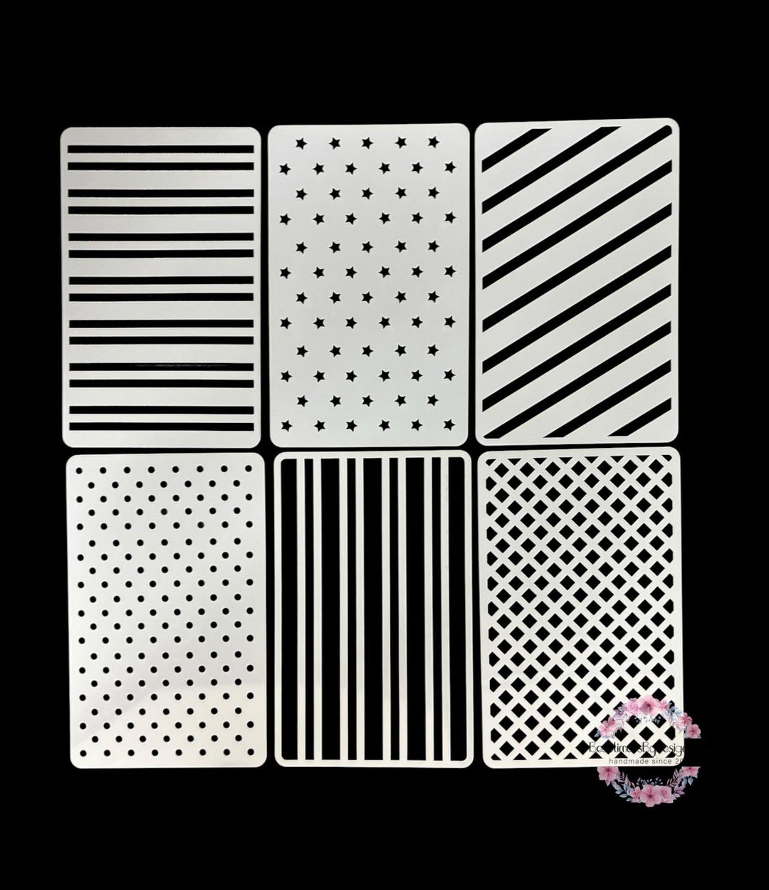Christmas Stencil: Mylar Craft Stencil for Card Making, Gingerbread ...
