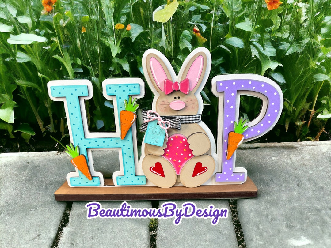 Easter Decor, Easter Bunny, Easter Shelf Sitter, Holiday Decor, Easter ...