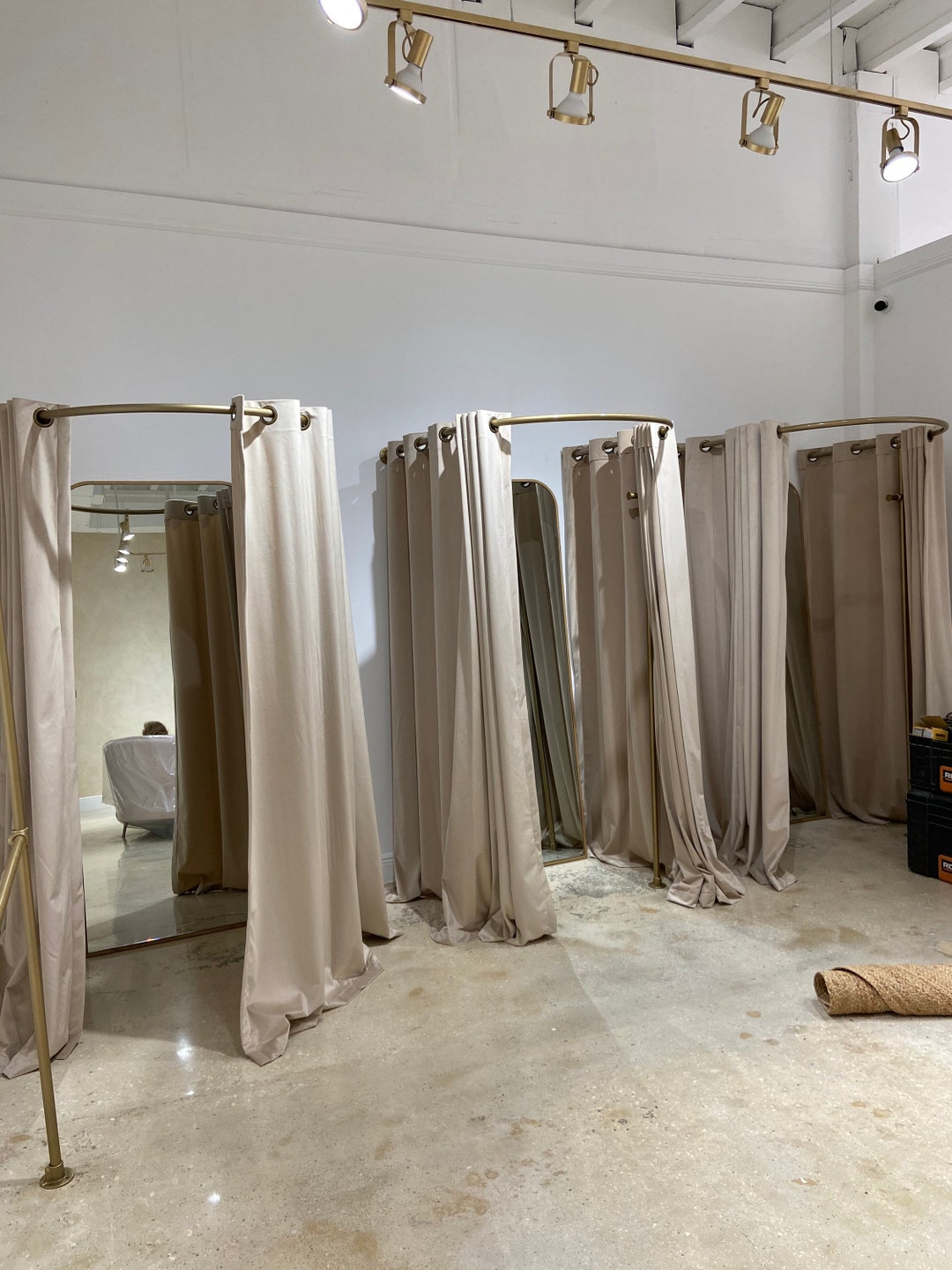 Buy Curved Fitting Room Curtain Rods Online In India Etsy Buy Curved Fitting Room Curtain Rods Online In India Etsy