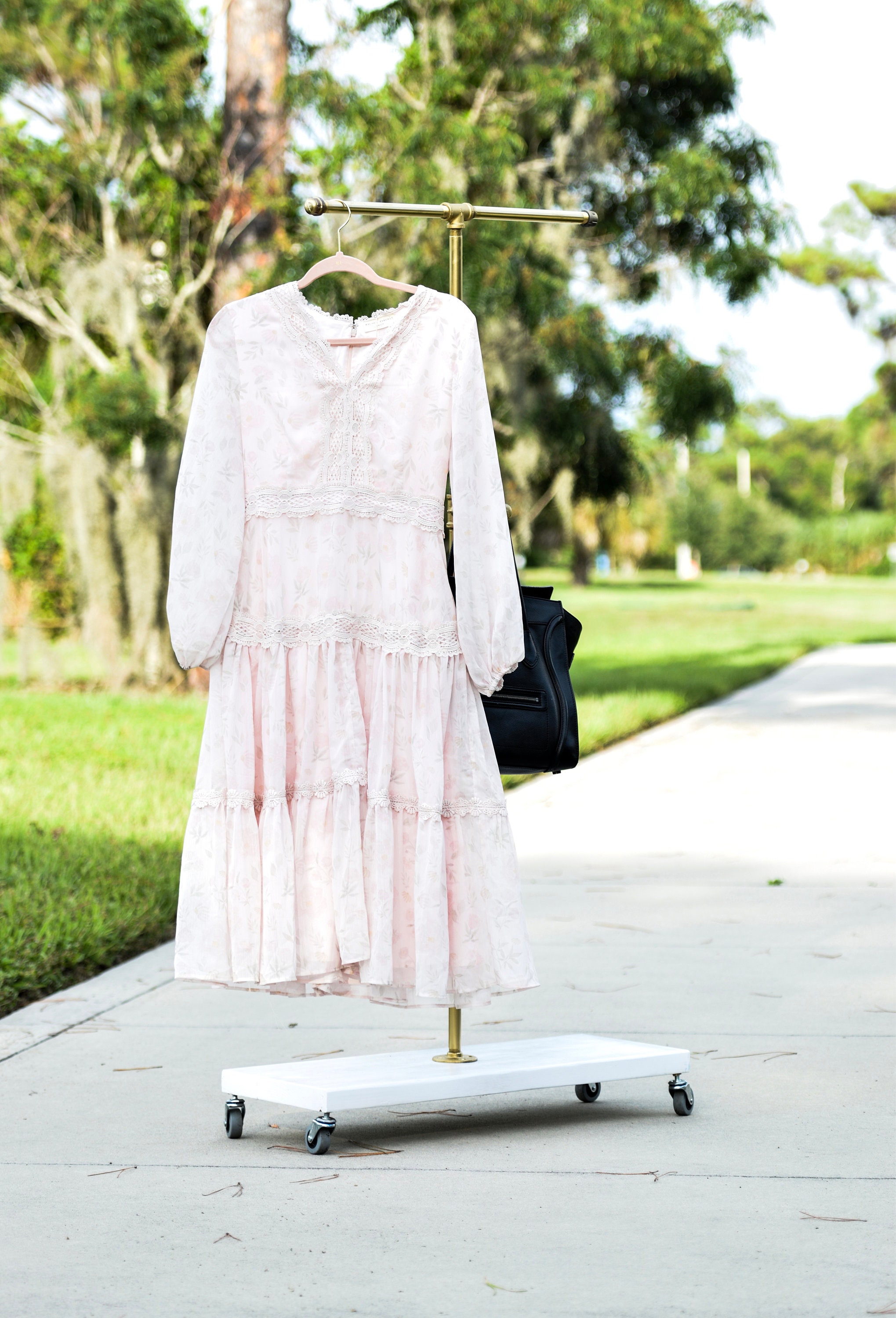 Two Way Rolling Rack T Stand Gold - Etsy