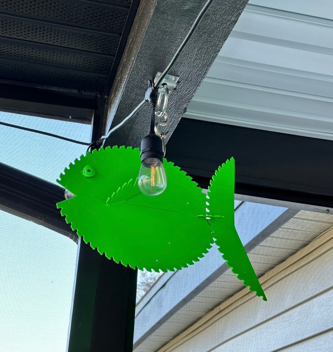Saw Blade Fish Decoration - Etsy