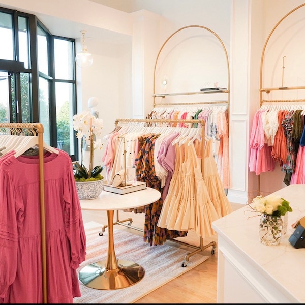 Boutique Clothing Rack - Etsy