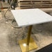 High Top Bar Top Table Gold and Marble - Etsy