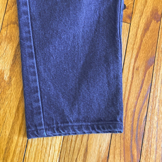 80s/90s Sasson Dark Indigo Blue High Waisted Denim Je… - Gem