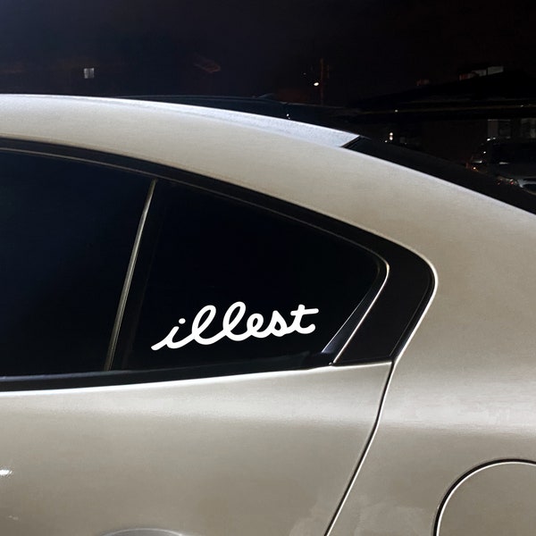 Illest Decal - Etsy