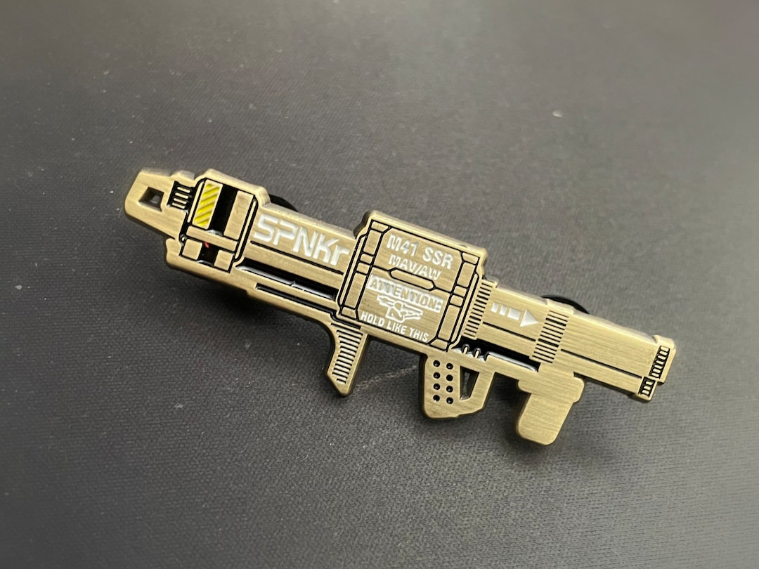 Rocket Launcher Enamel Pin - Etsy