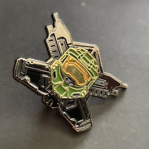 Cyborg Enamel Pin - Etsy