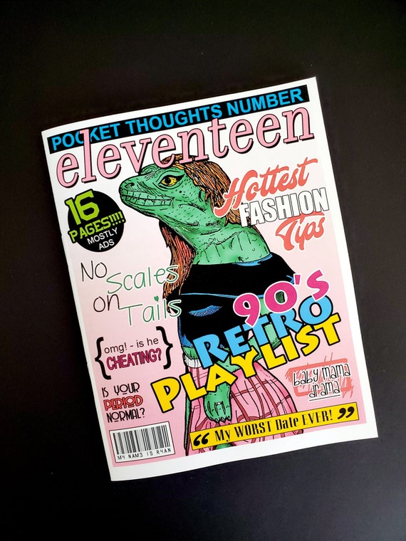 Pocket Thoughts ELEVENTEEN a Zine With Art Horoscopes a | Etsy UK