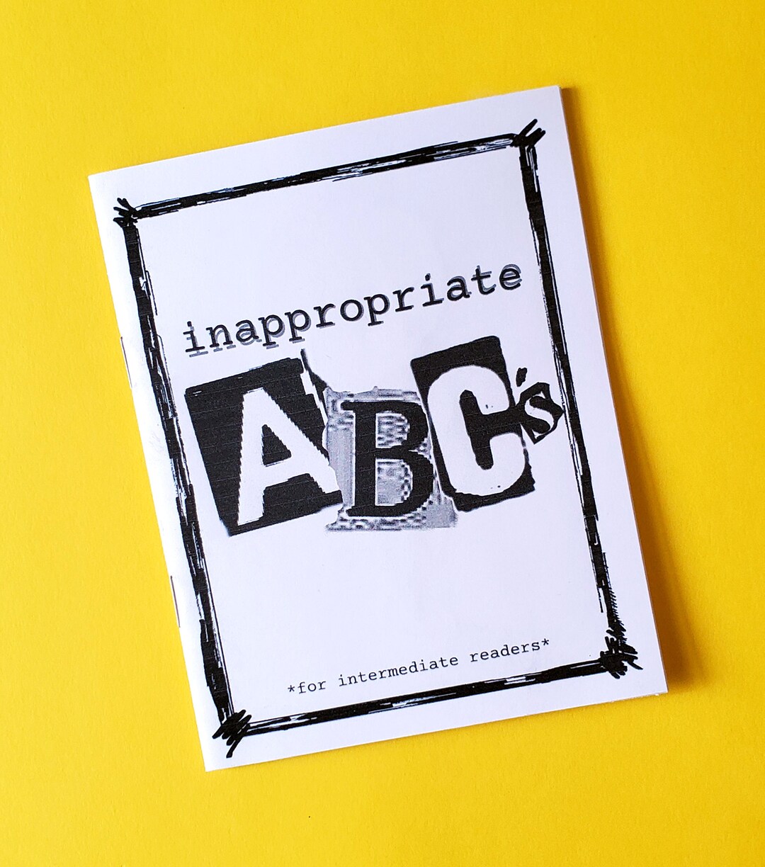 Inappropriate Abc's Zine With R-rated Alphabet and Funny - Etsy