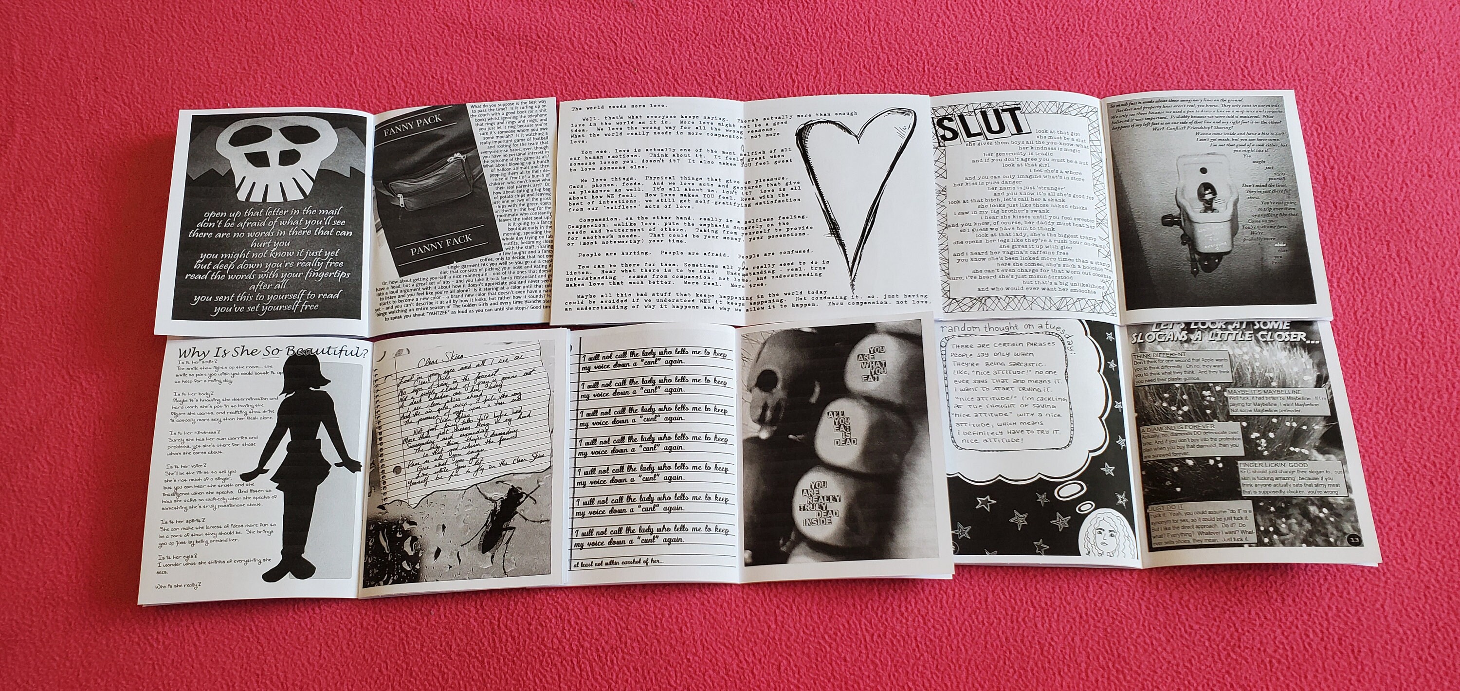 Pocket Thoughts 1-5 Zine Collection Bundle Pack Annual 1 | Etsy