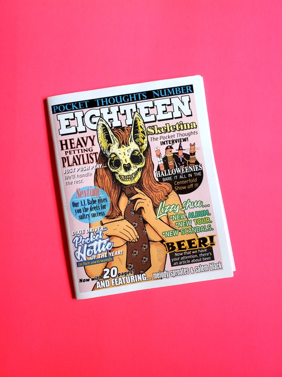 Pocket Thoughts 18 Funny Zine With Art Fake Ads Beer - Etsy Canada