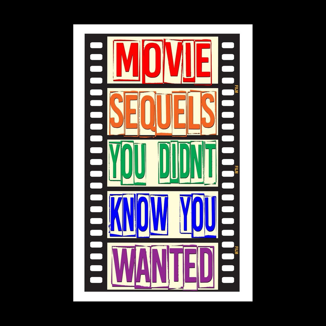 Parody Movie Sequel Mini Zine: Funny Photoshop Art - Etsy