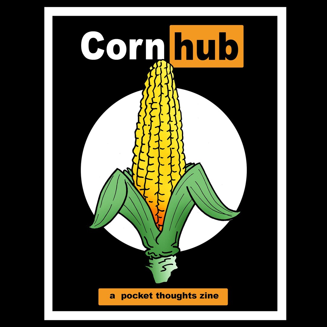Corn Hub Parody Zine: Funny Illustrations & Cornhole Game - Etsy
