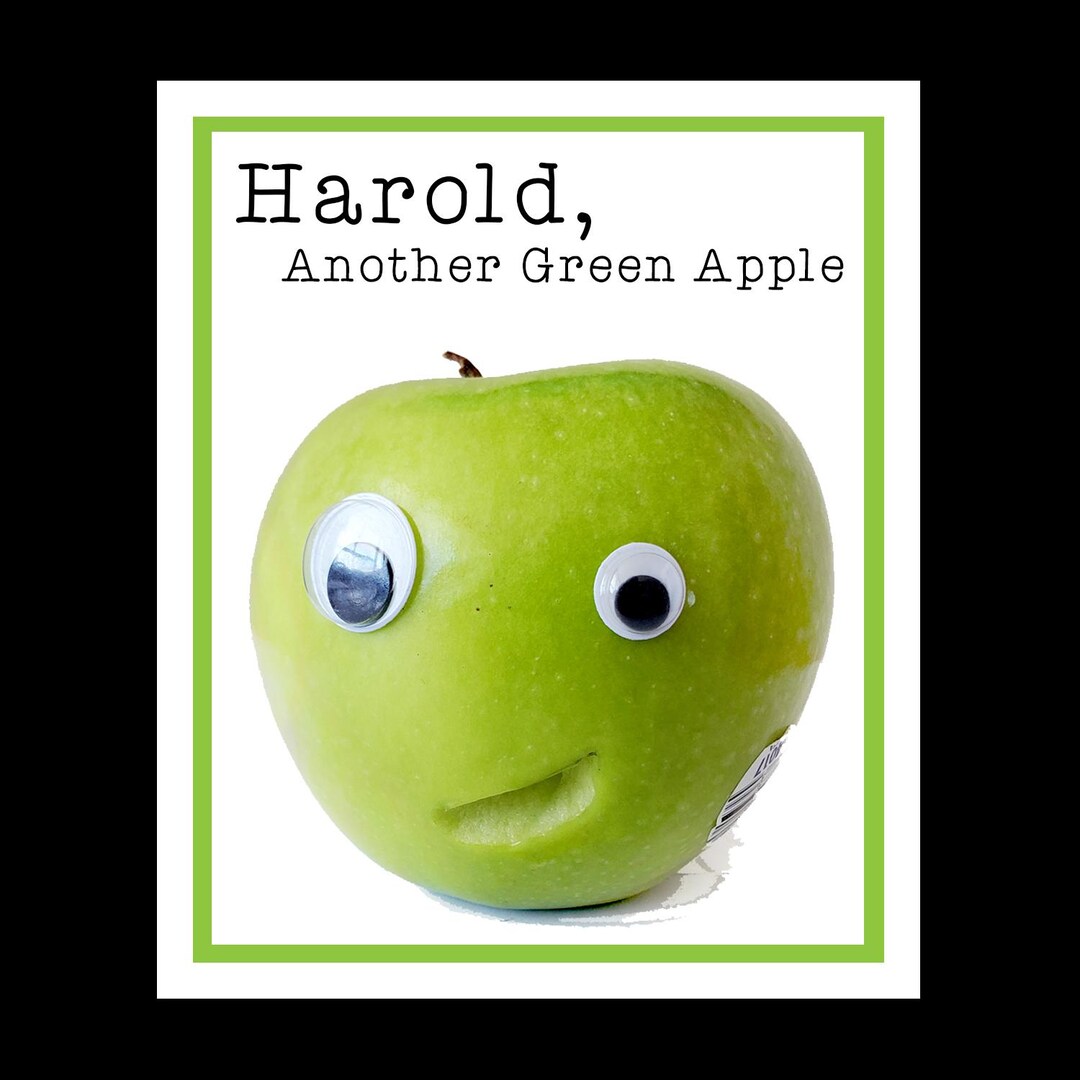 Harold, Another Green Apple Mini Zine: Pocket Storybook - Etsy