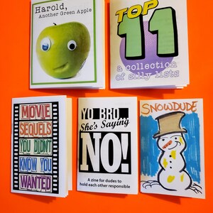 Movie Sequels You Didn't Know You Wanted Mini Parody Zine With Funny ...