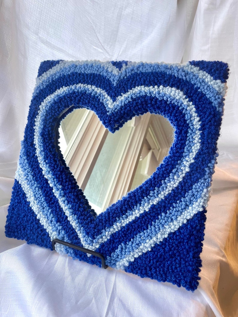 Heart Rug Mirror - Etsy