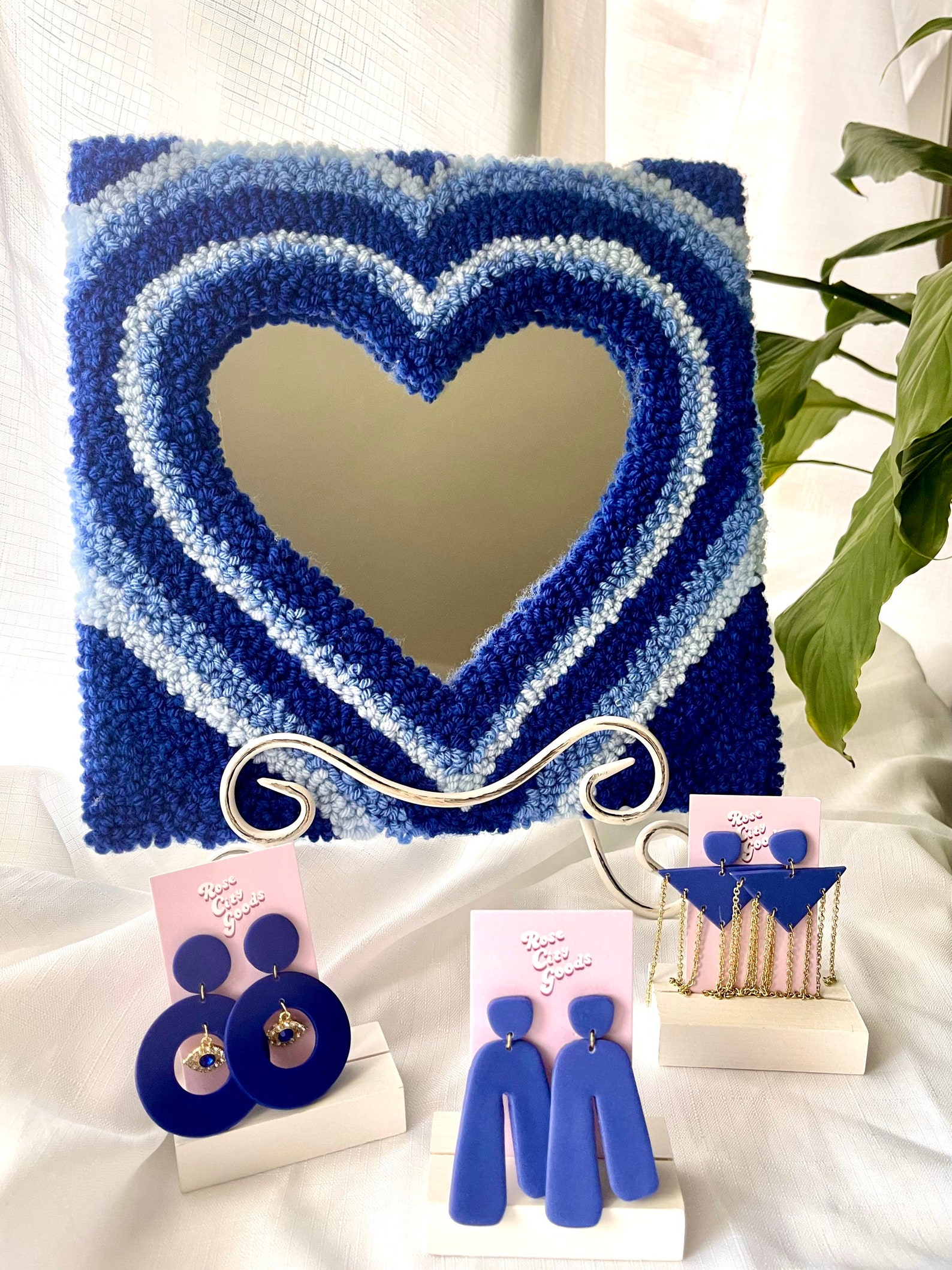 Heart Rug Mirror - Etsy