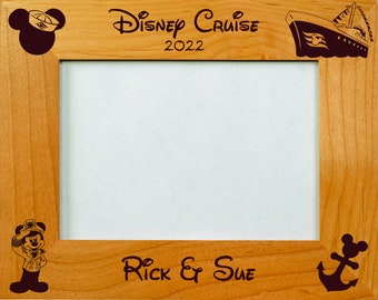 Alaska Cruise Picture Frame Custom Text - Etsy