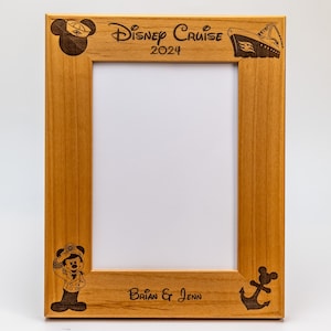 Disney Cruise, Personalized Picture Frames, 3 Sizes: 4x6, 5x7 and 8x10 ...
