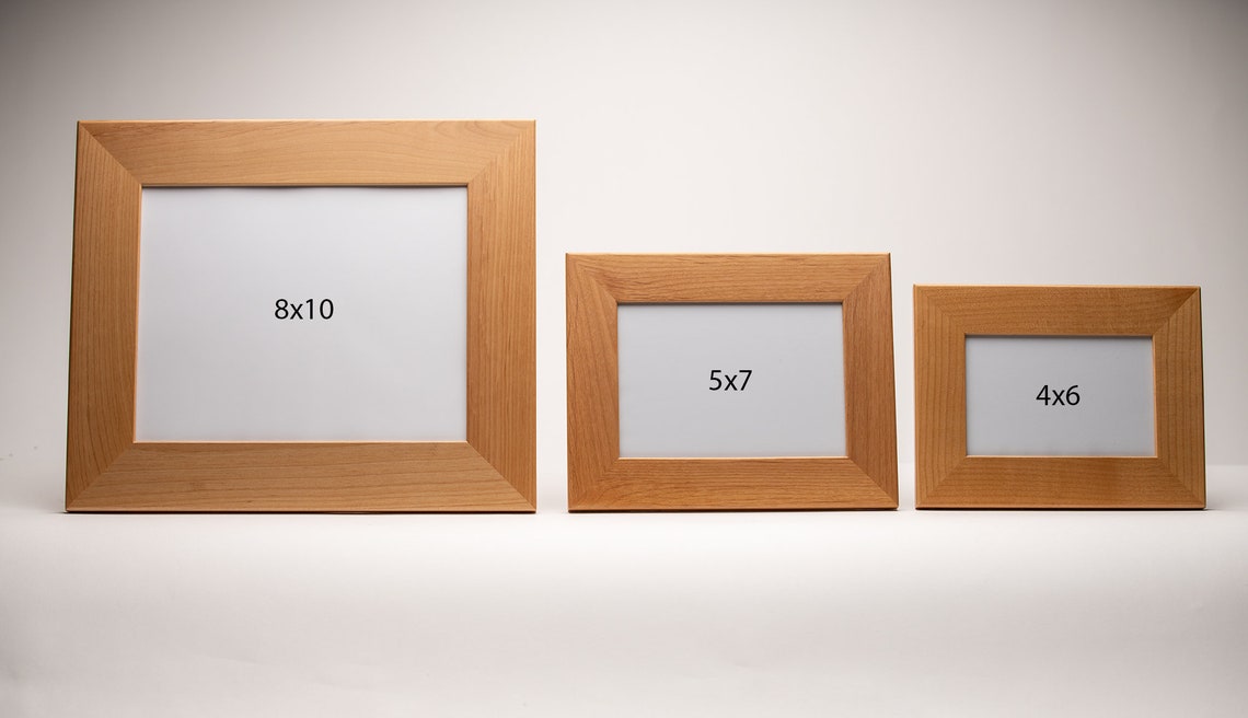 Personalized Picture Frames 3 Sizes: 4x6 5x7 and 8x10 Custom - Etsy