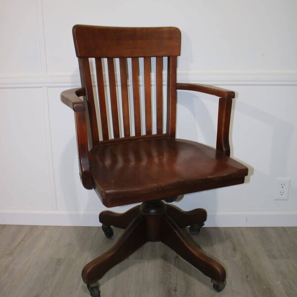 Bankers Chair - Etsy