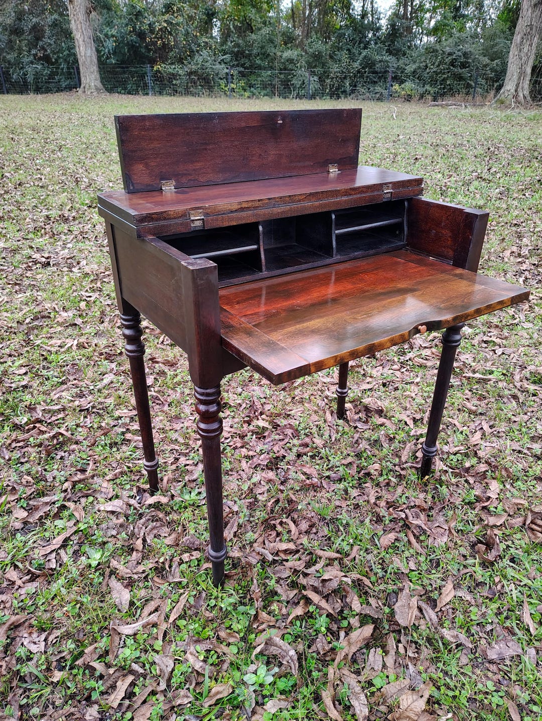 NEW! AVAILABLE! Antique Spinet Desk, Writing Desk, Circa 1800's ...