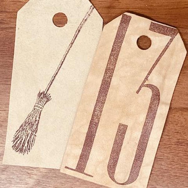 Vintage Number Set Stamps - Etsy