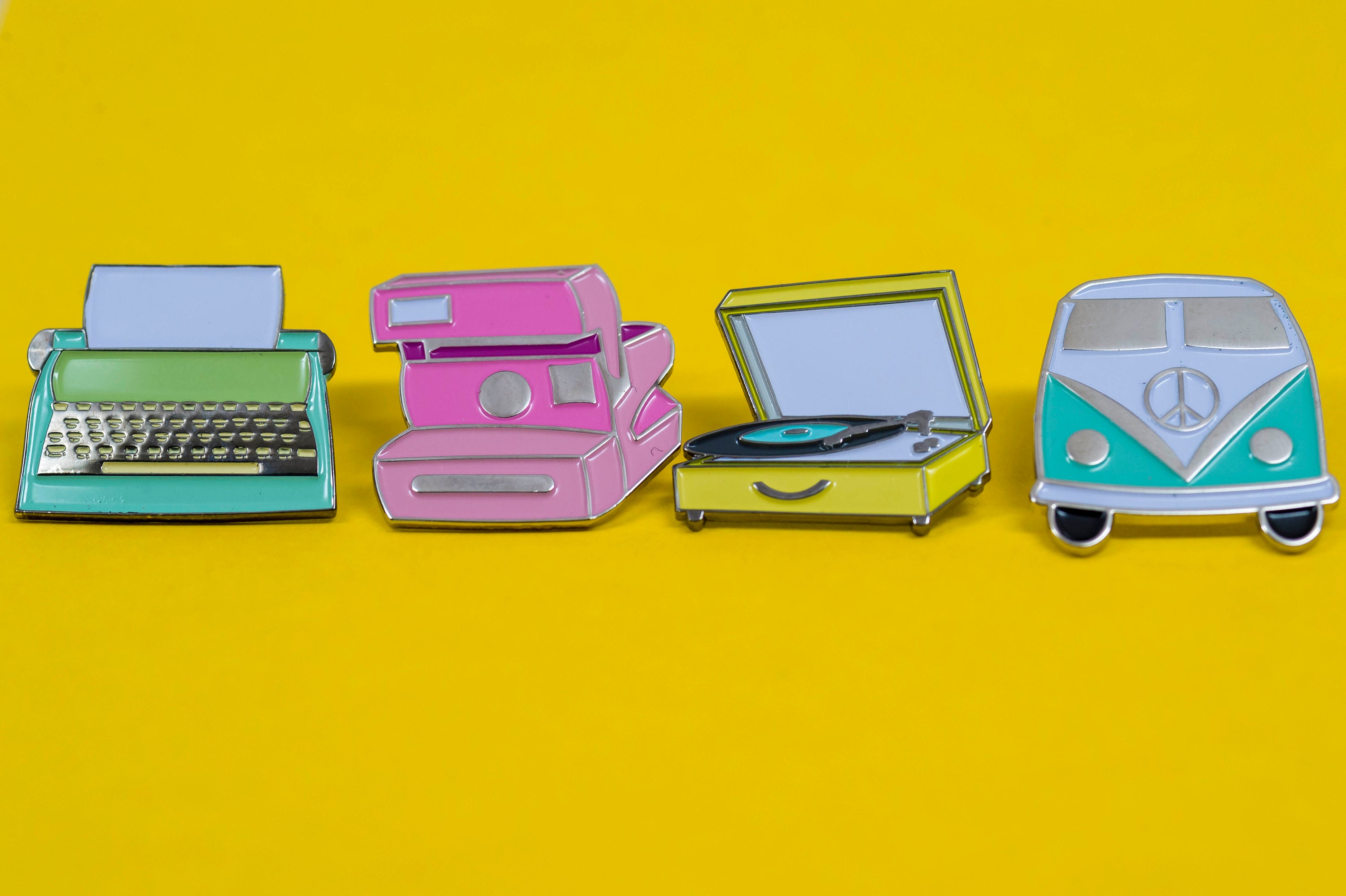 Polaroid Camera Enamel Pin - Etsy