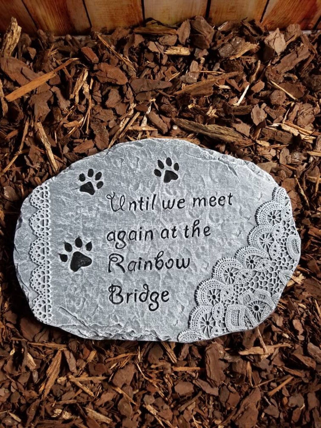 Pet Memorial Rainbow Bridge - Etsy